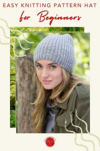 Easy Knitting Pattern Hat For Beginners - HousewivesHobbies