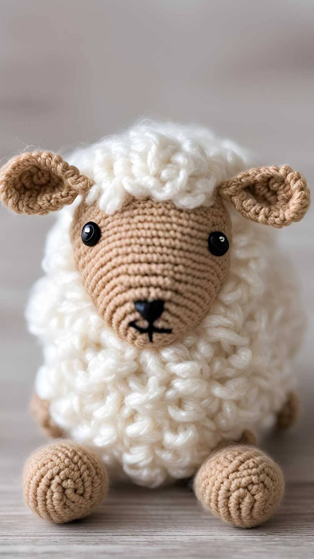 Free Crochet Sheep Pattern - HousewivesHobbies