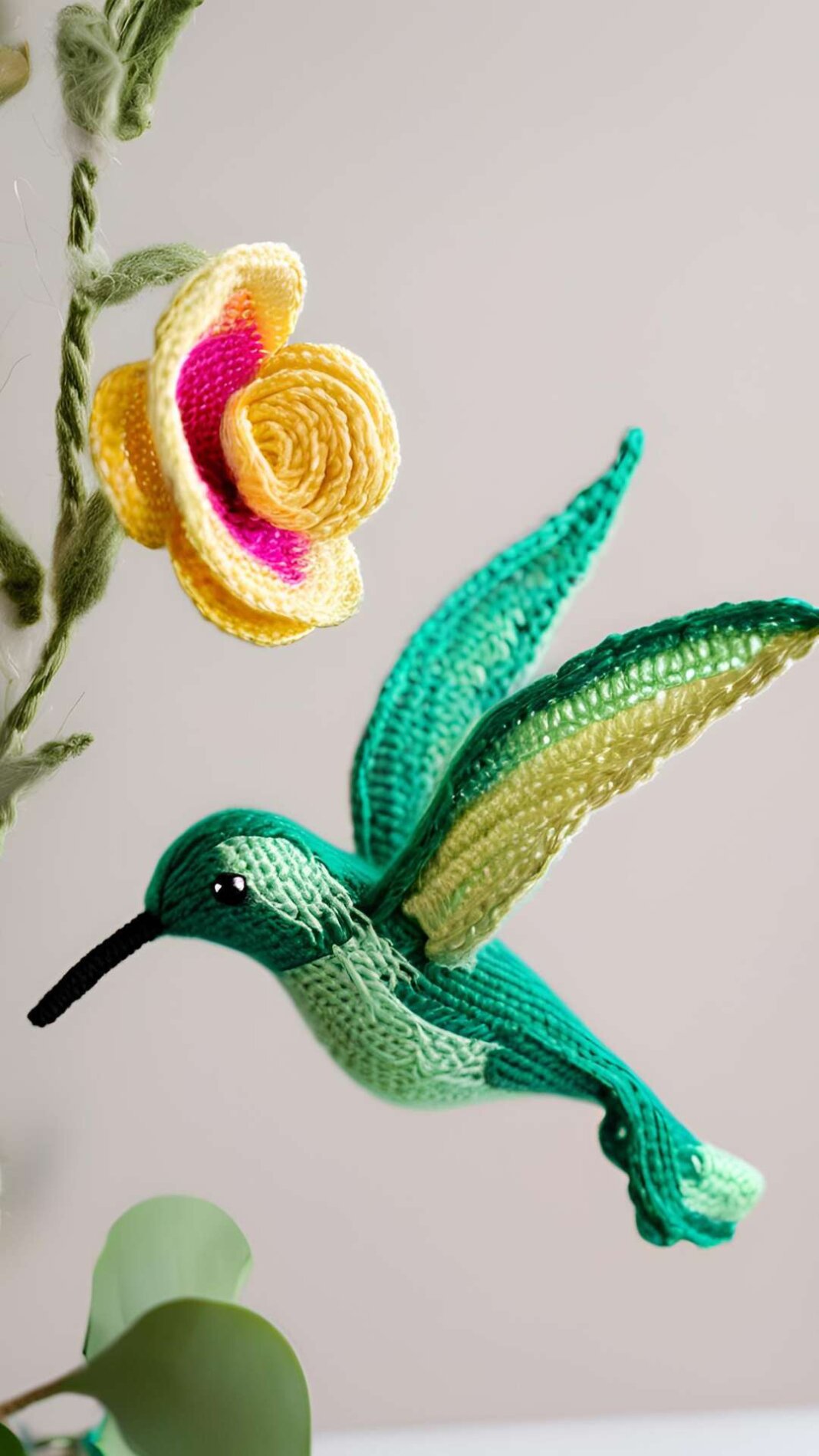 Free Crochet Hummingbird Pattern - HousewivesHobbies