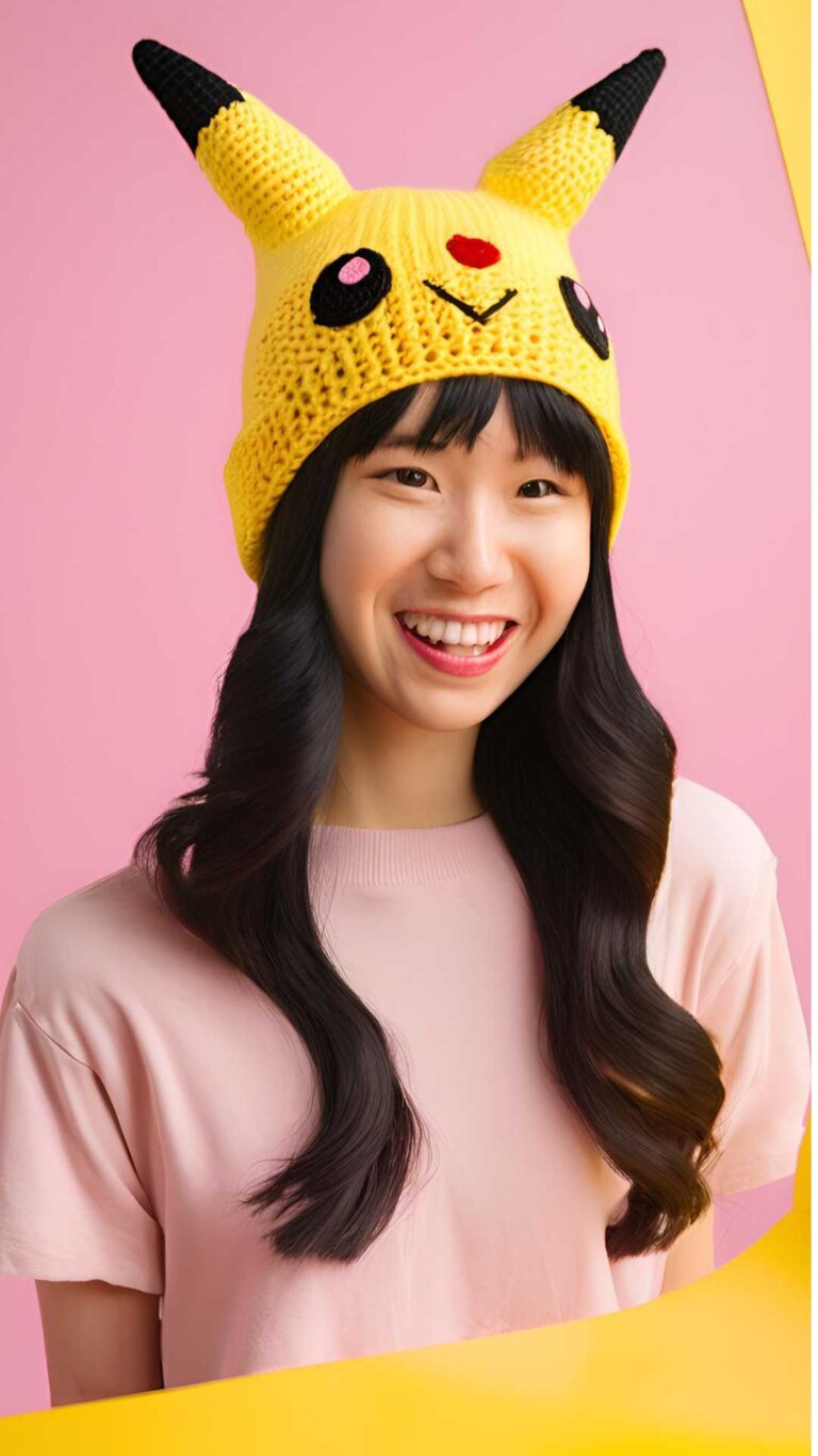 Crochet Pikachu Hat Pattern - HousewivesHobbies