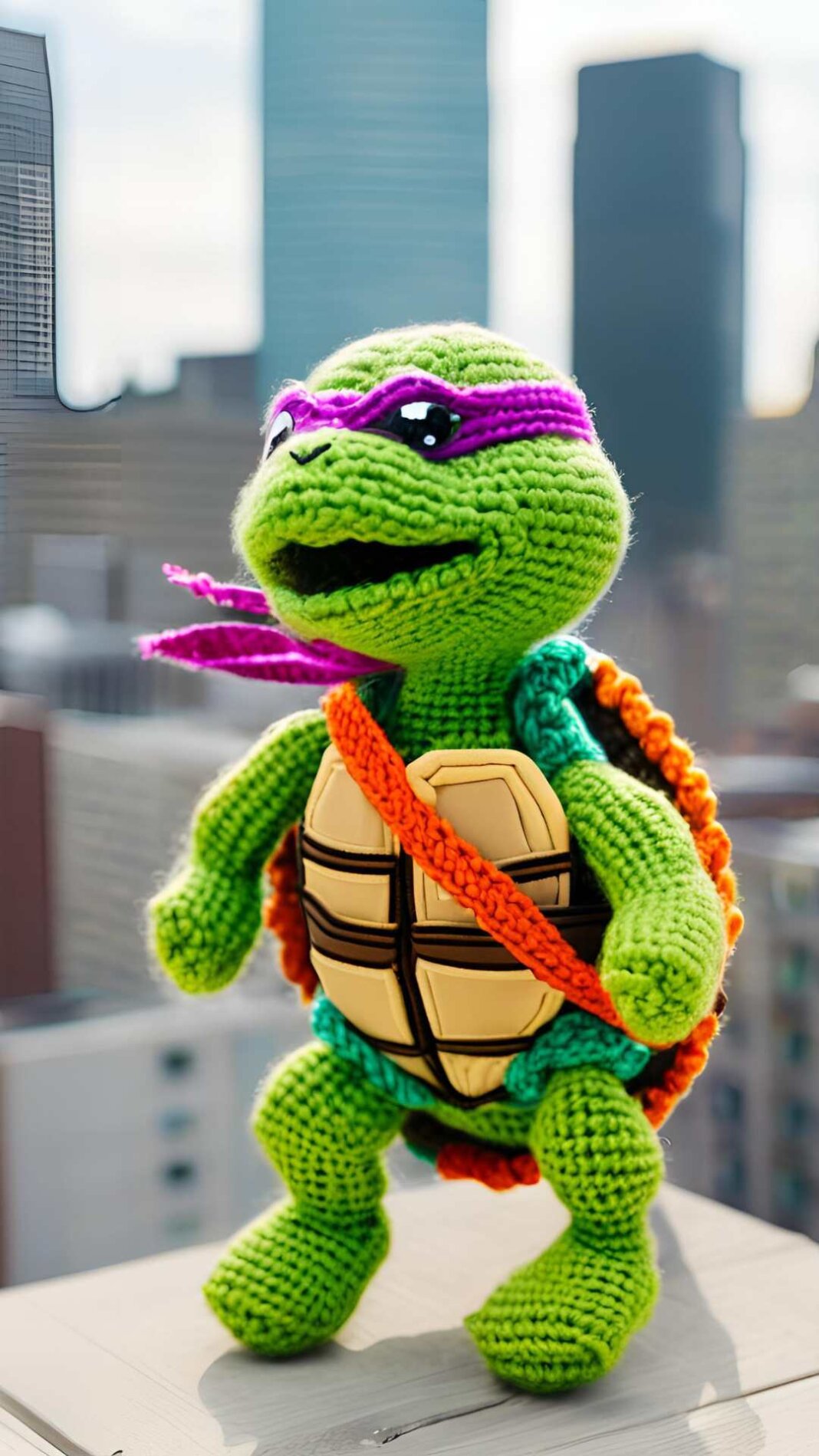 Free Crochet Ninja Turtle Pattern - HousewivesHobbies
